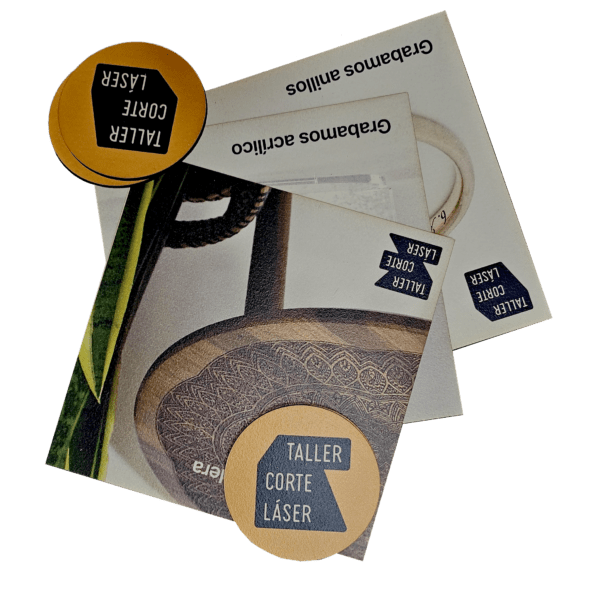Impresión sobre madera MDF - Taller Corte Láser